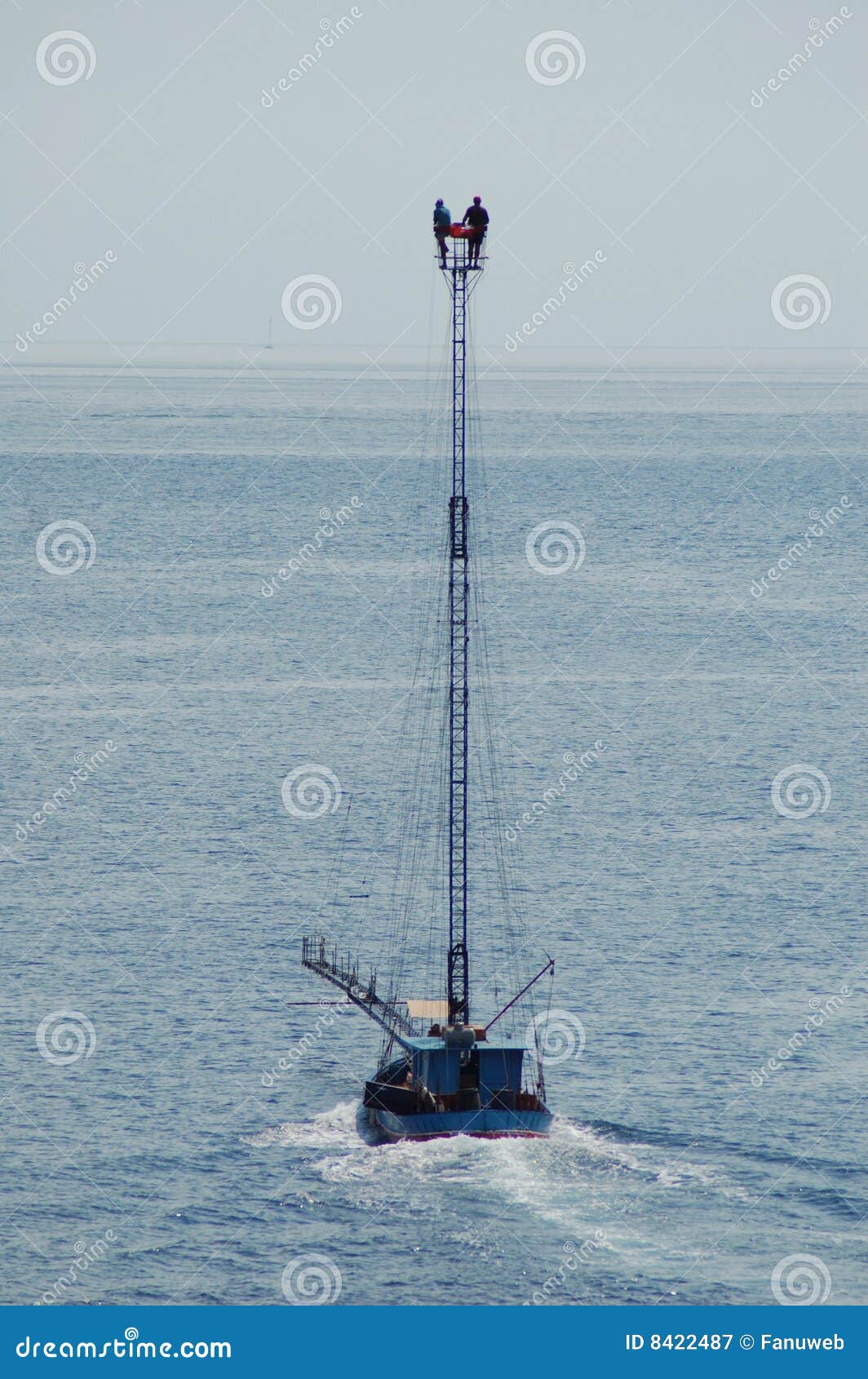 Sword fish fisherman stock image. Image of work, swordfish - 8422487