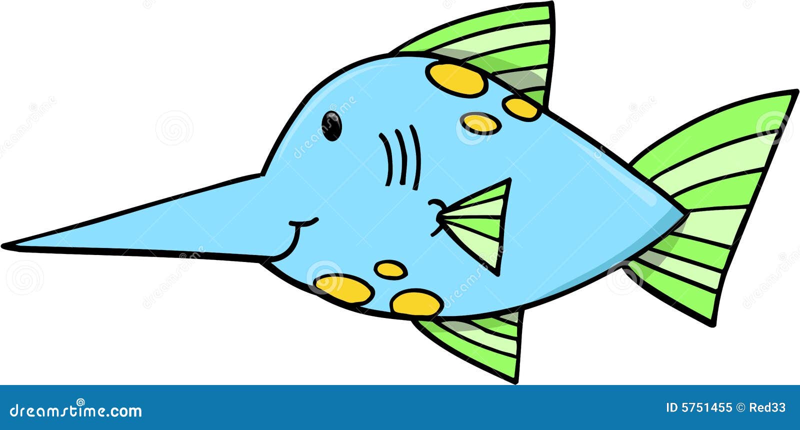 Sword Fish Vector Illustration | CartoonDealer.com #20687498