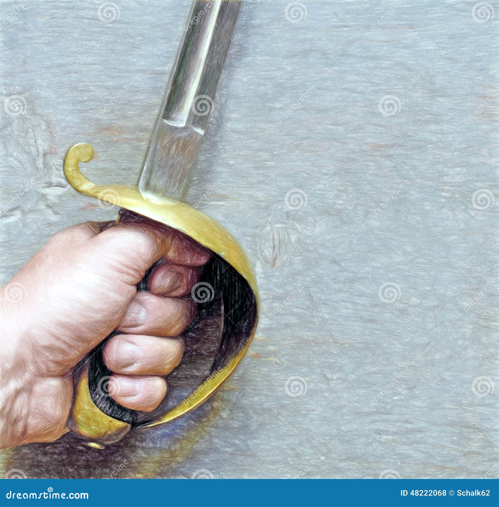 Sword hand stock photo. Image of comat, abstract, duel - 48222068