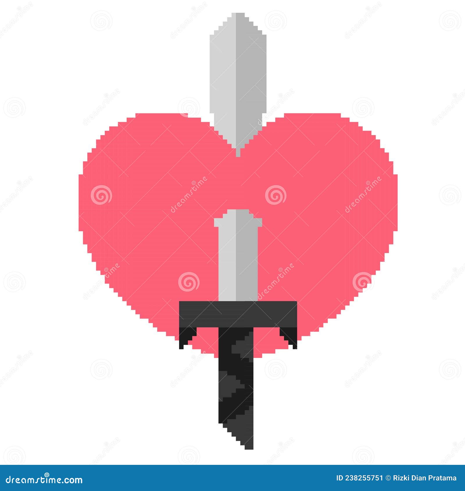 Sword 8-bit Pixel Graphics Icon. Pixel Art Style. Game Assets. 8-bit ...