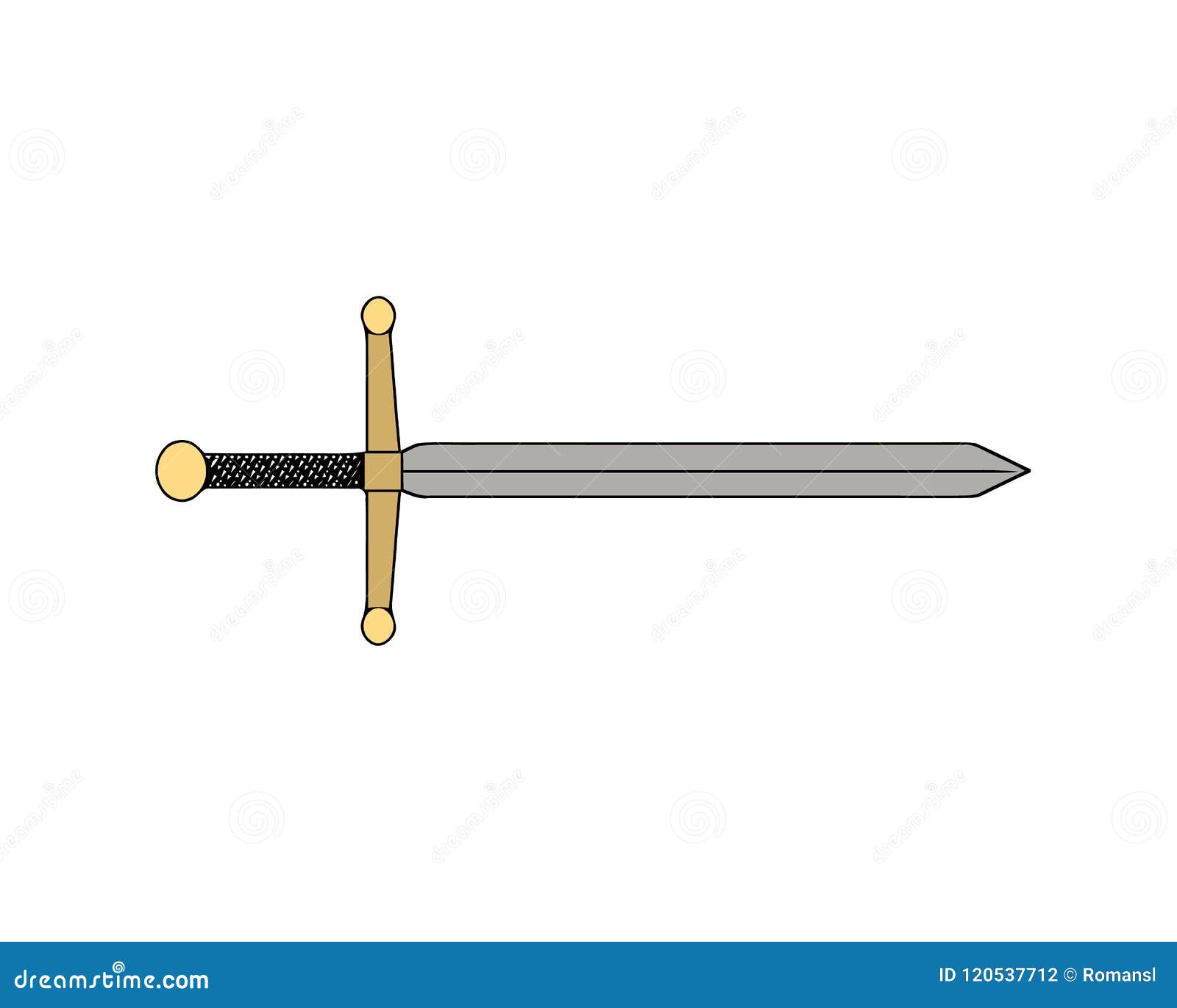Sword Icon Vector Icon on White Background. Sword Icon Modern Icon for ...