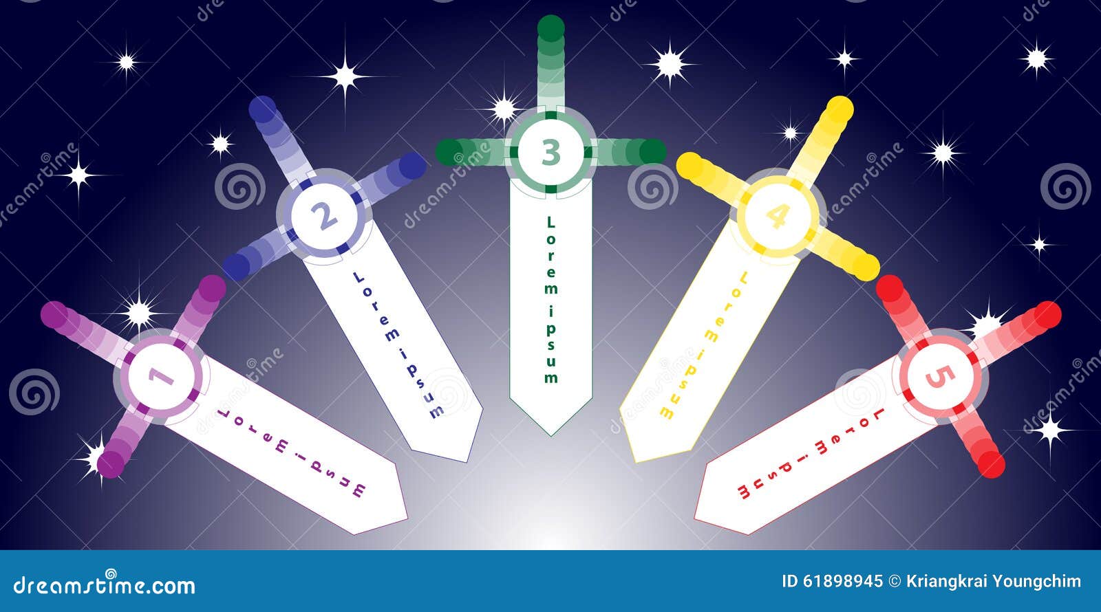 Sword Info-graphic Background Stock Vector - Illustration of ...