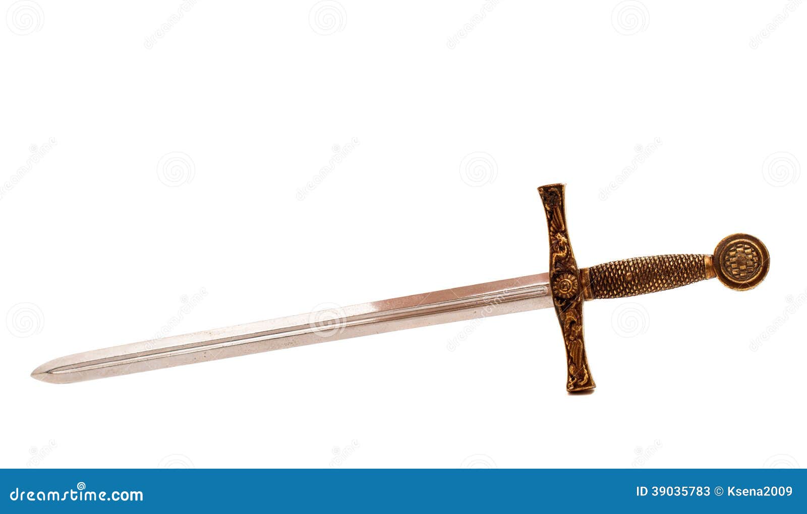 Sword isolated stock image. Image of model, iron, isolated - 39035783