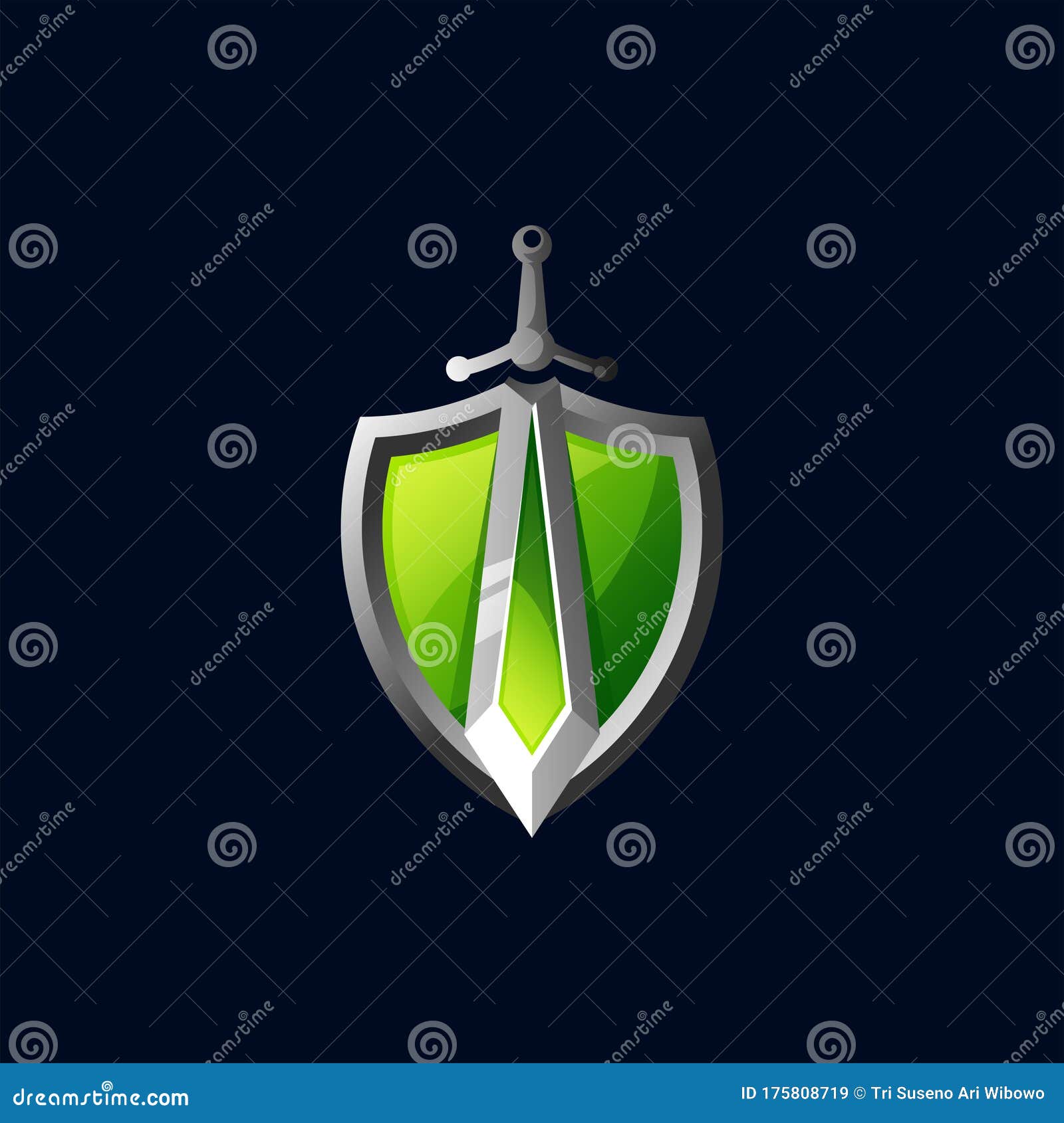 Sword Logo Design Vector Illustrations Stock Illustration ...