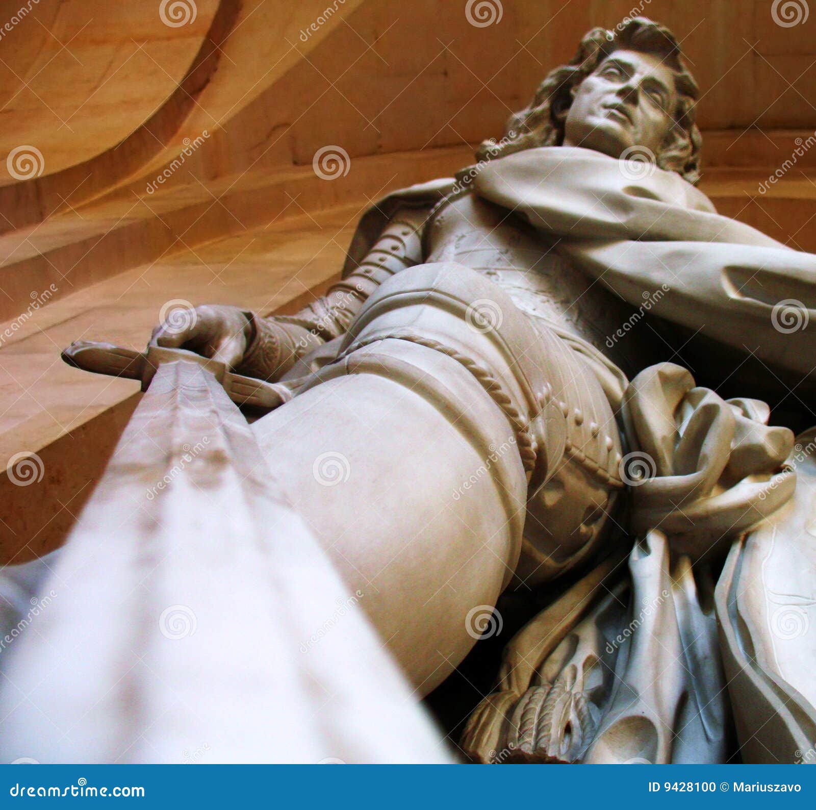 Sword man statue stock photo. Image of defeat, power, murder - 9428100