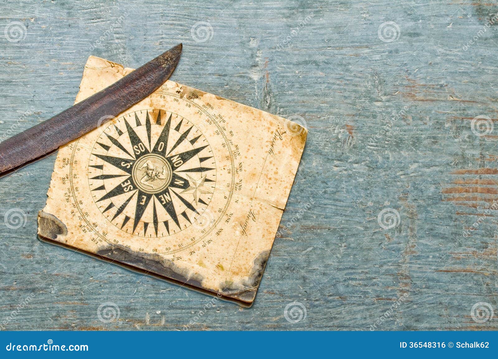 Sword and map stock photo. Image of cutlass, material - 36548316