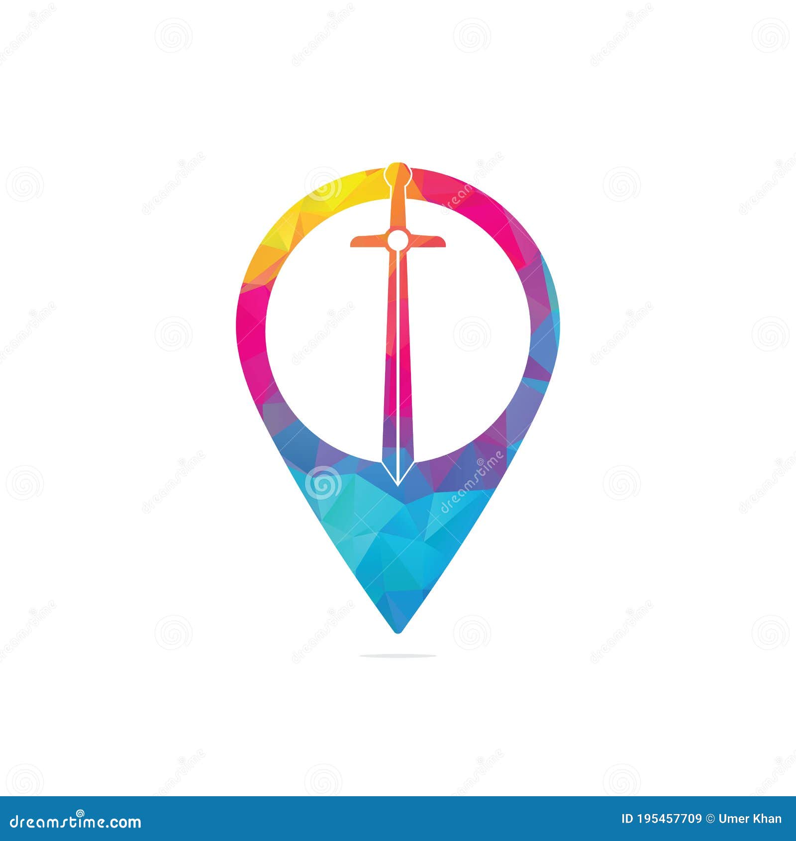 6 Point 3D Shape Infographic Element For Business Vector Illustration ...