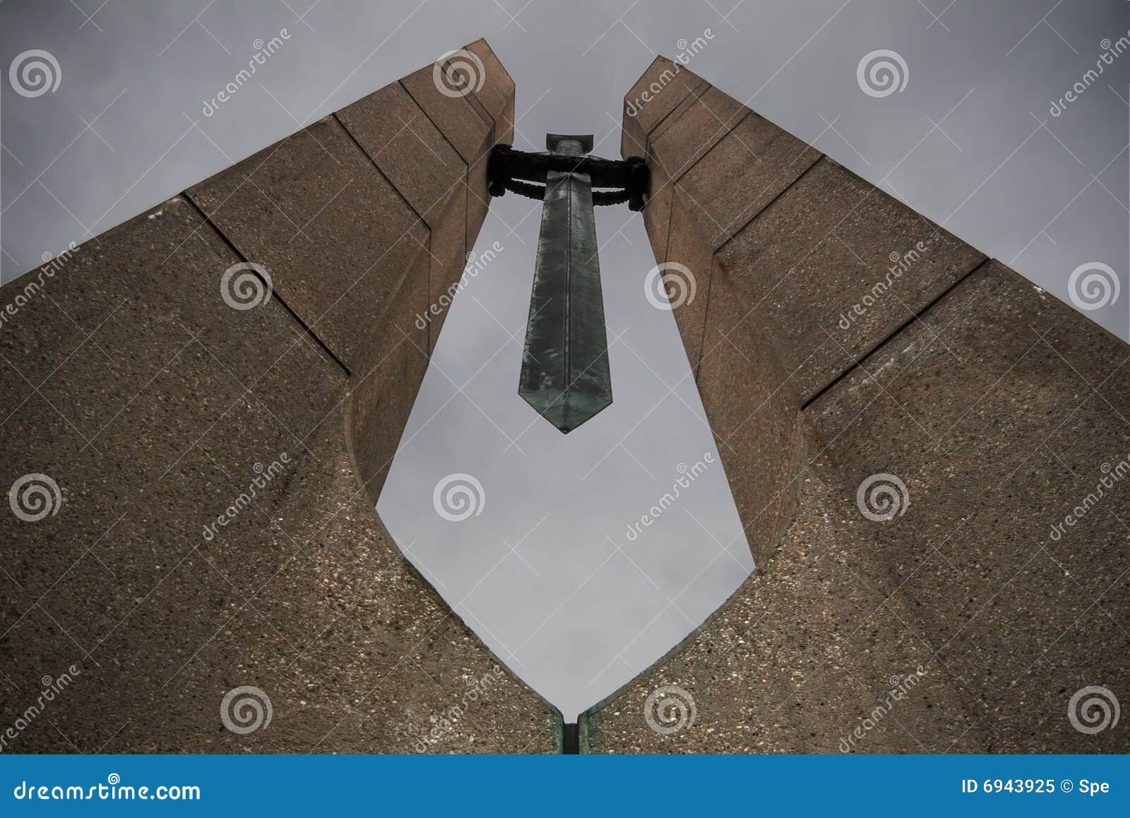 Sword monument stock image. Image of klaipeda, weapon - 6943925