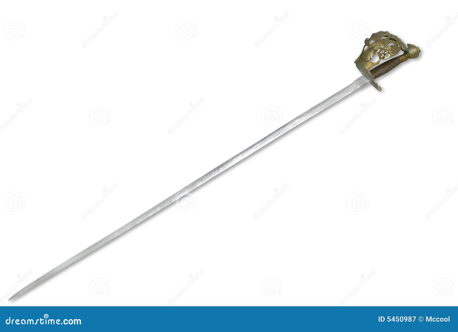 Sword of Russian Cuirassier Officer Stock Image - Image of blade, iron ...