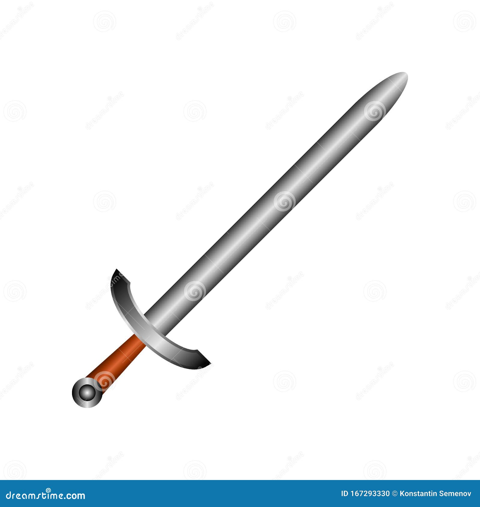 Sword sign icon stock illustration. Illustration of black - 167293330