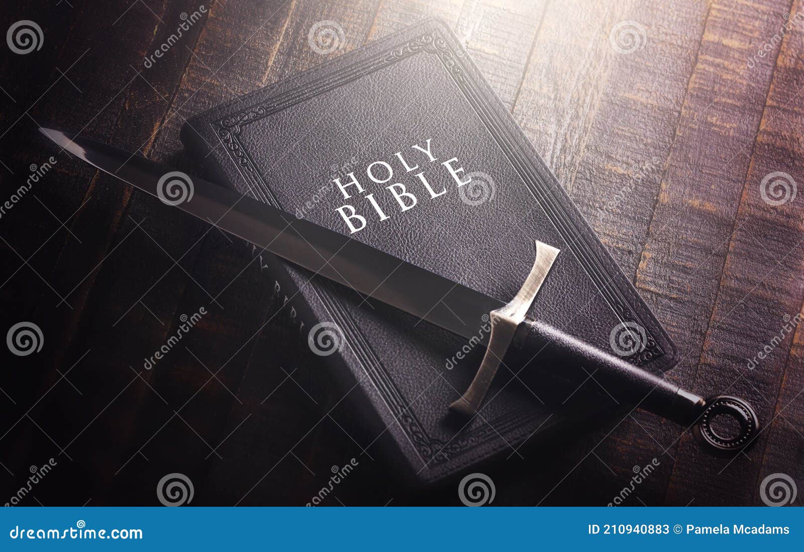 The Sword Of The Spirit Is The Word Of God The Bible Stock Image ...
