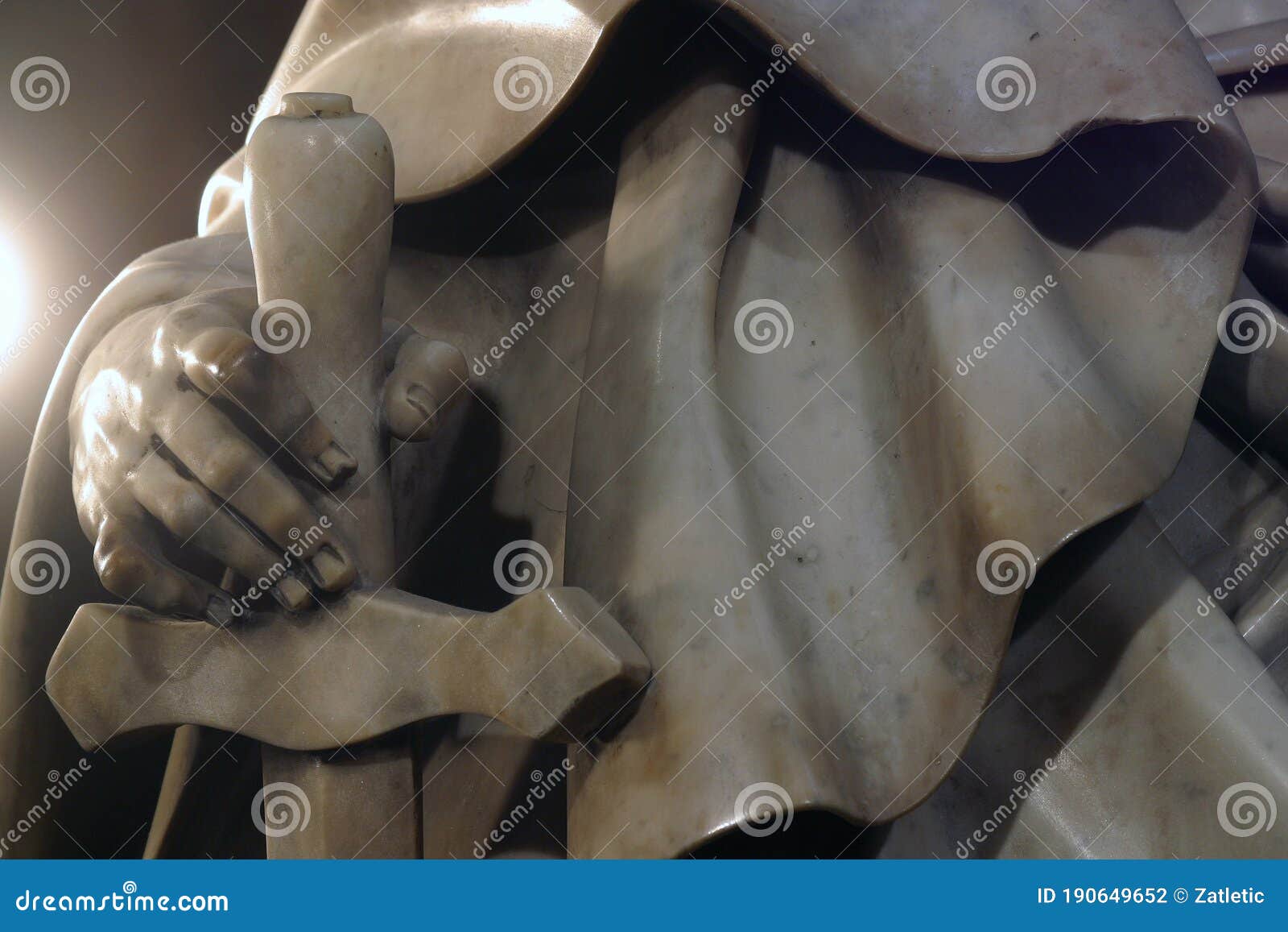 Sword, the Symbol of St Paul Stock Photo - Image of belief, marble ...