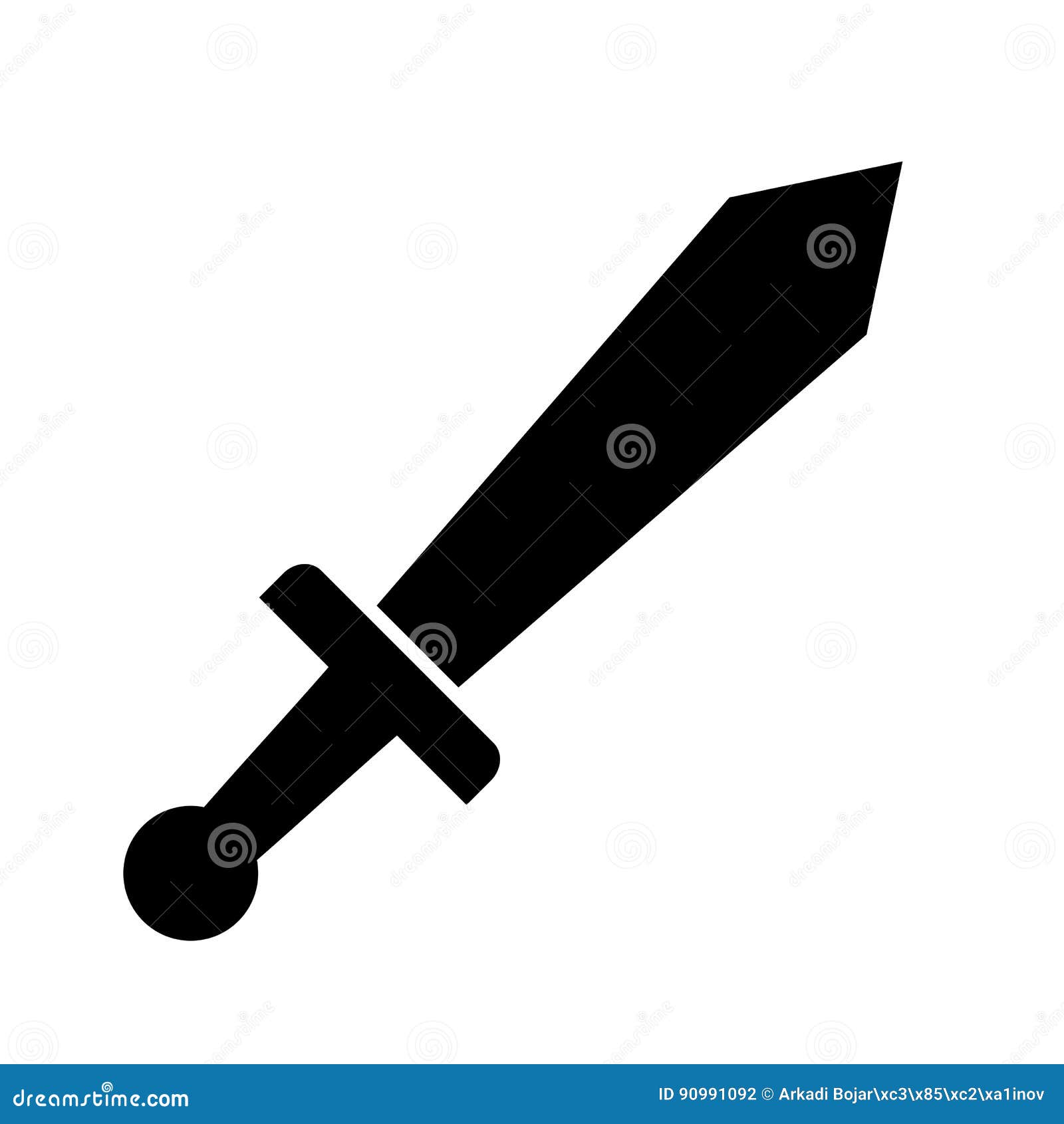 Sword, Vector Or Color Illustration | CartoonDealer.com #160165975