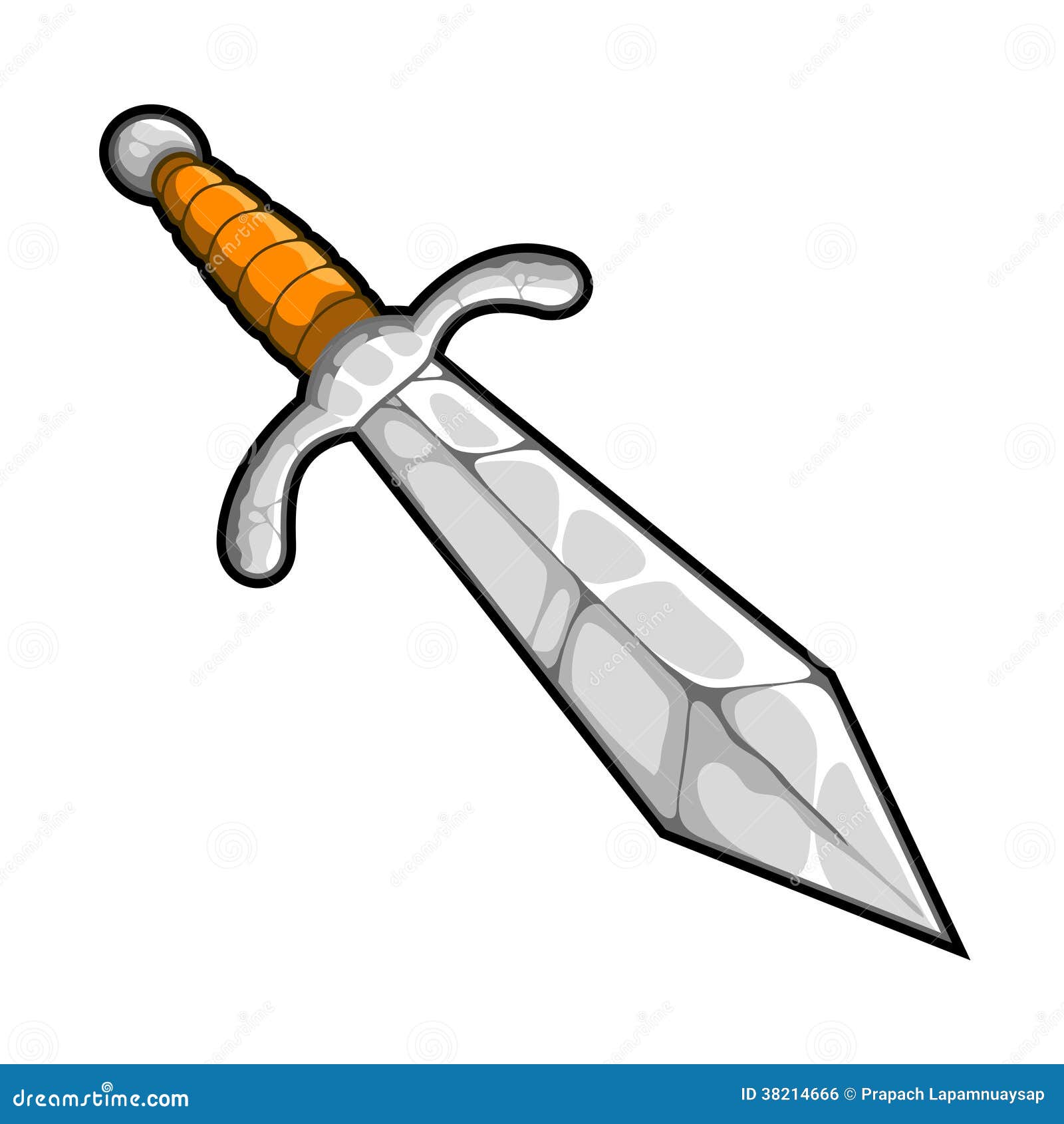 Sword Warrior Vector Comics Stock Vector - Illustration of historic ...