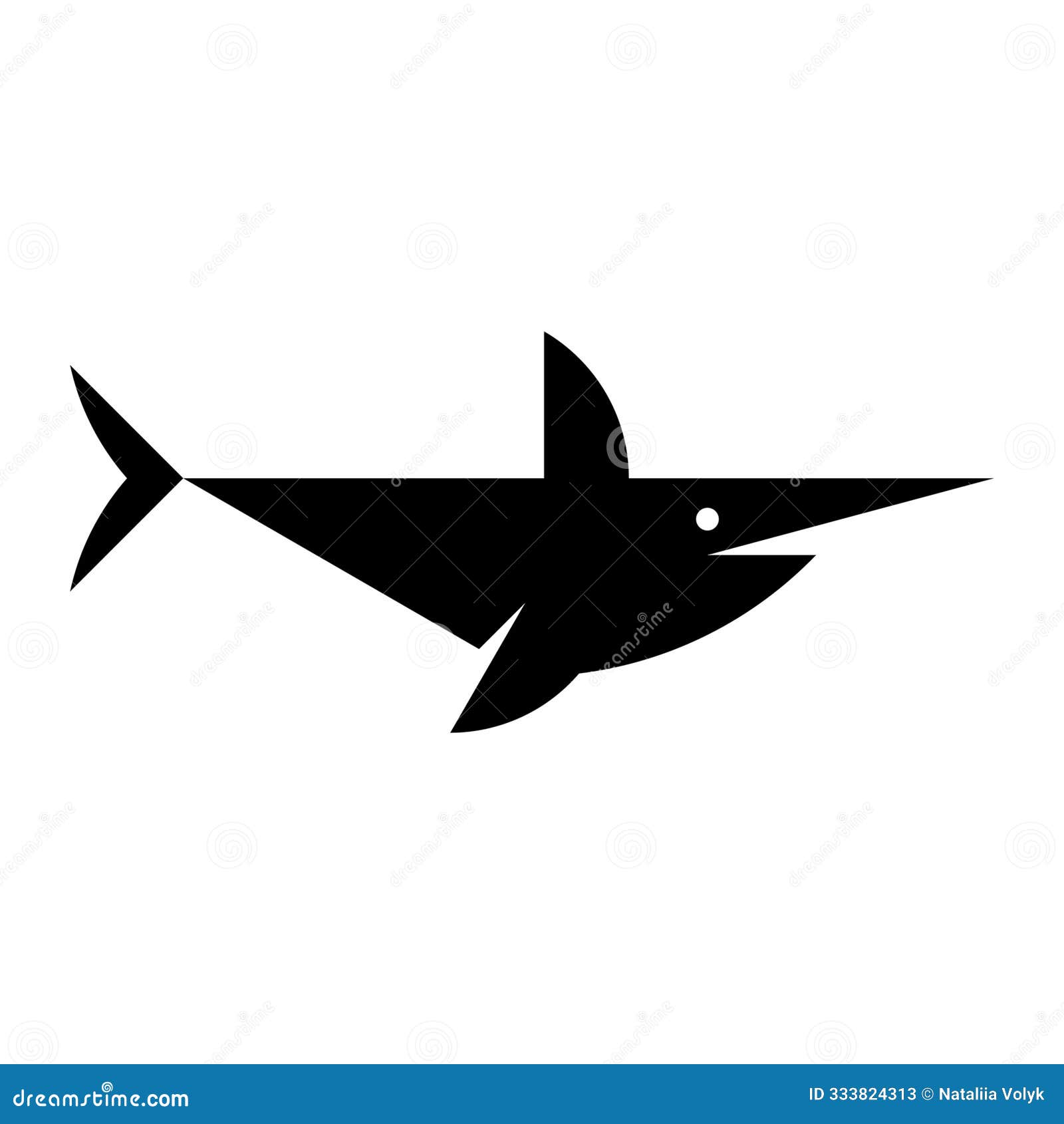Swordfish logo stock vector. Illustration of wildlife - 333824313