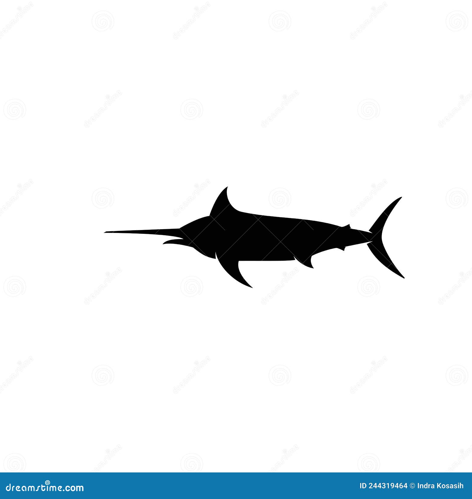 Swordfish Logo Vector Icon Illustration Stock Vector - Illustration of ...