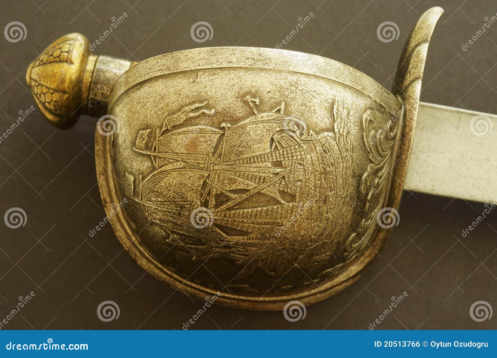 Swords Handle stock photo. Image of pirates, engraved - 20513766
