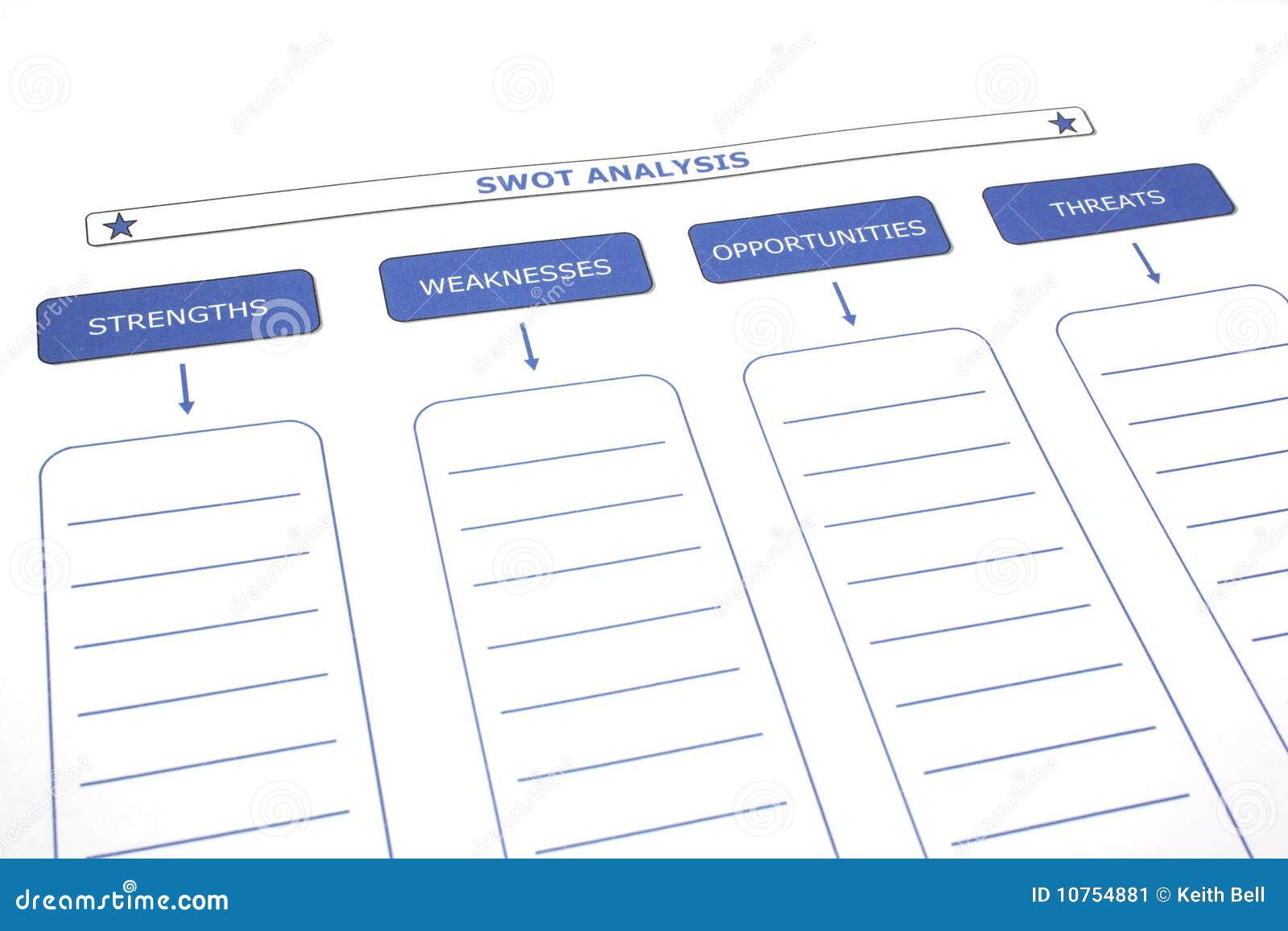 SWOT Analysis stock image. Image of strategy, process - 10754881