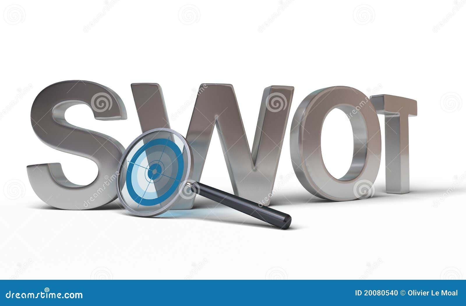 SWOT Analysis stock illustration. Illustration of weaknesses - 20080540