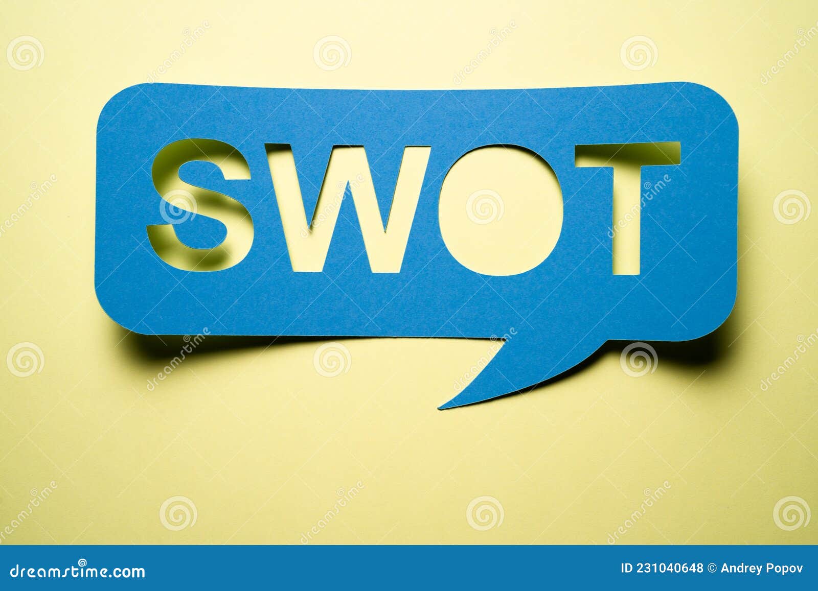 SWOT Analysis (SWOT Matrix) Strategic Planning Stock Photo - Image of ...