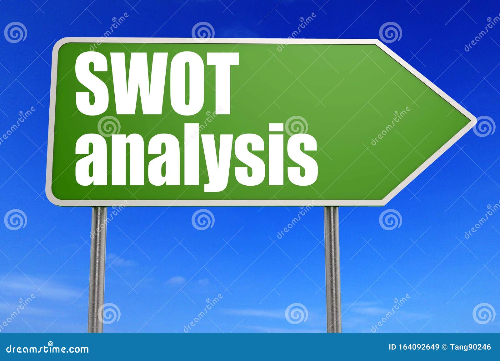 SWOT Green Rounded Squares Horizontal Royalty-Free Stock Photography ...