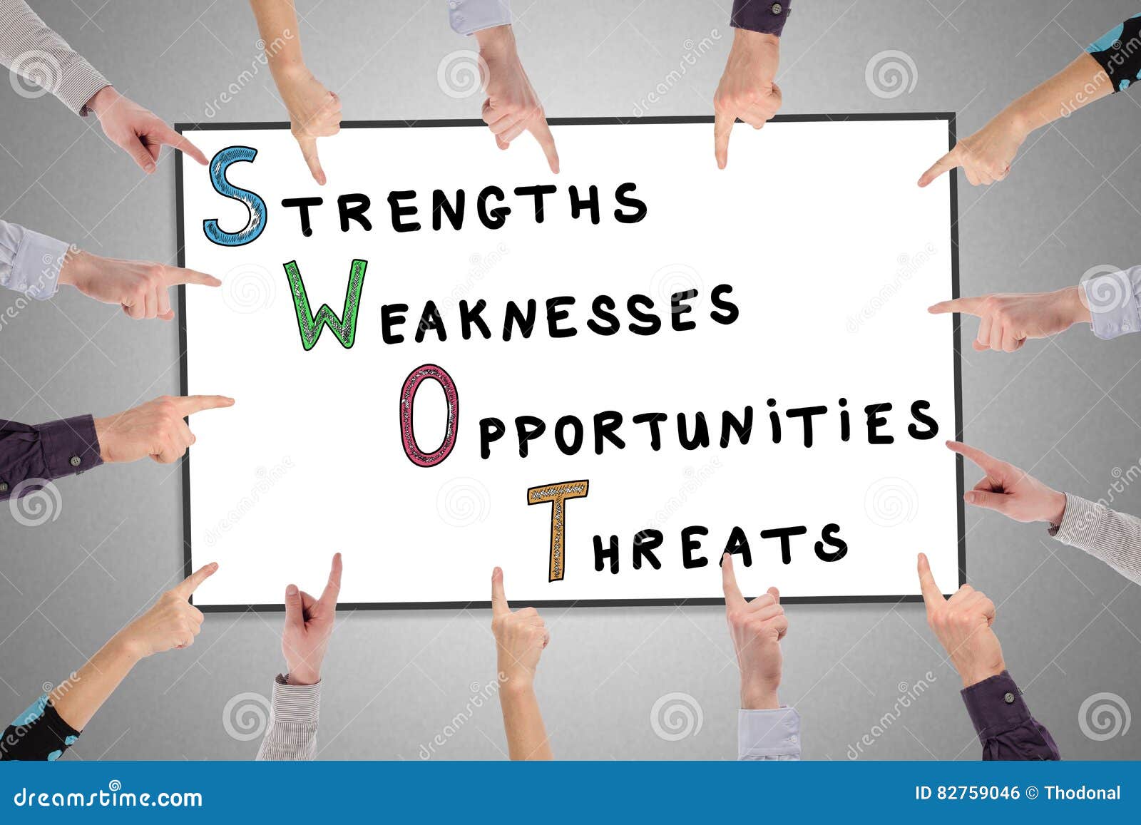 Swot Concept on a Whiteboard Stock Photo - Image of theory ...