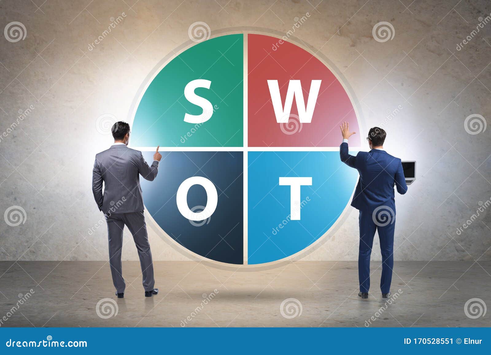 SWOT Technique Concept for Business Stock Image - Image of planning ...