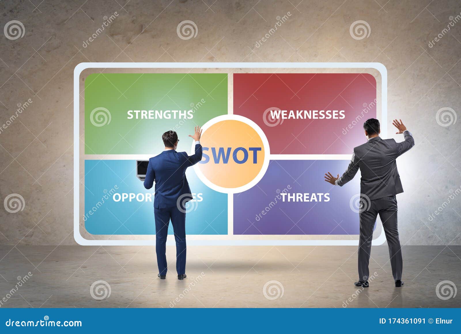 SWOT Technique Concept for Business Stock Image - Image of organisation ...