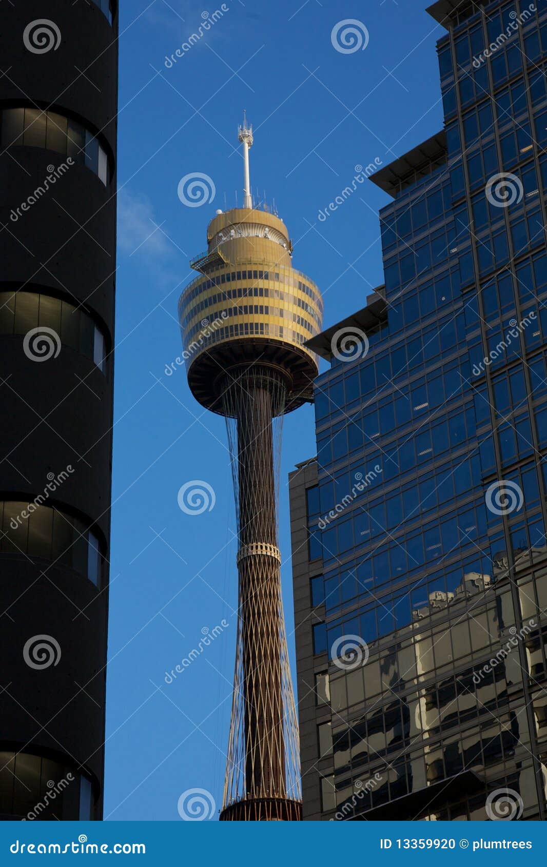 Sydney, AMP Tower in the City Stock Photo - Image of state, people ...
