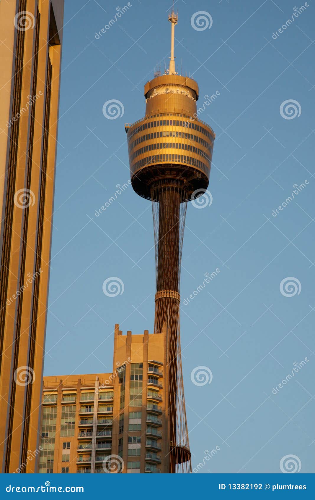 Sydney, AMP Tower in the City Stock Photo - Image of buildings, tourism ...