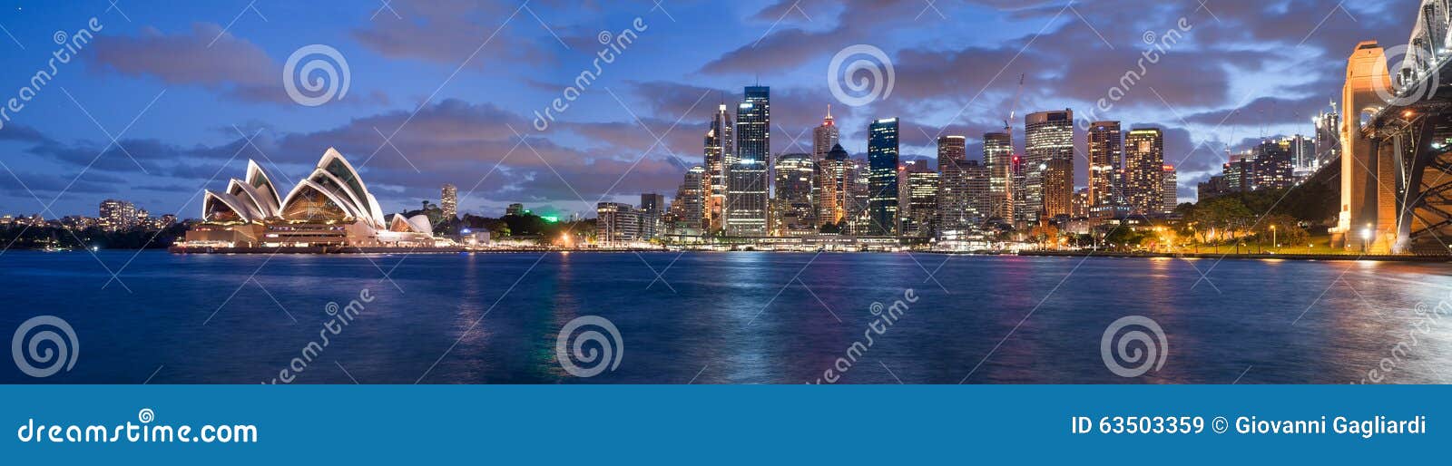 Sydney, Australia. Amazing Skyline at Dusk Editorial Stock Image ...