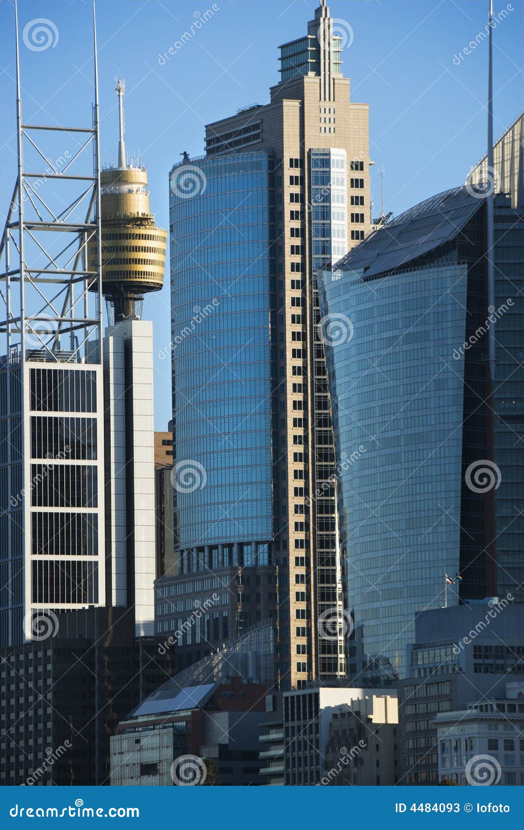 Sydney, Australia Buildings. Stock Image - Image of cityscape, vertical ...