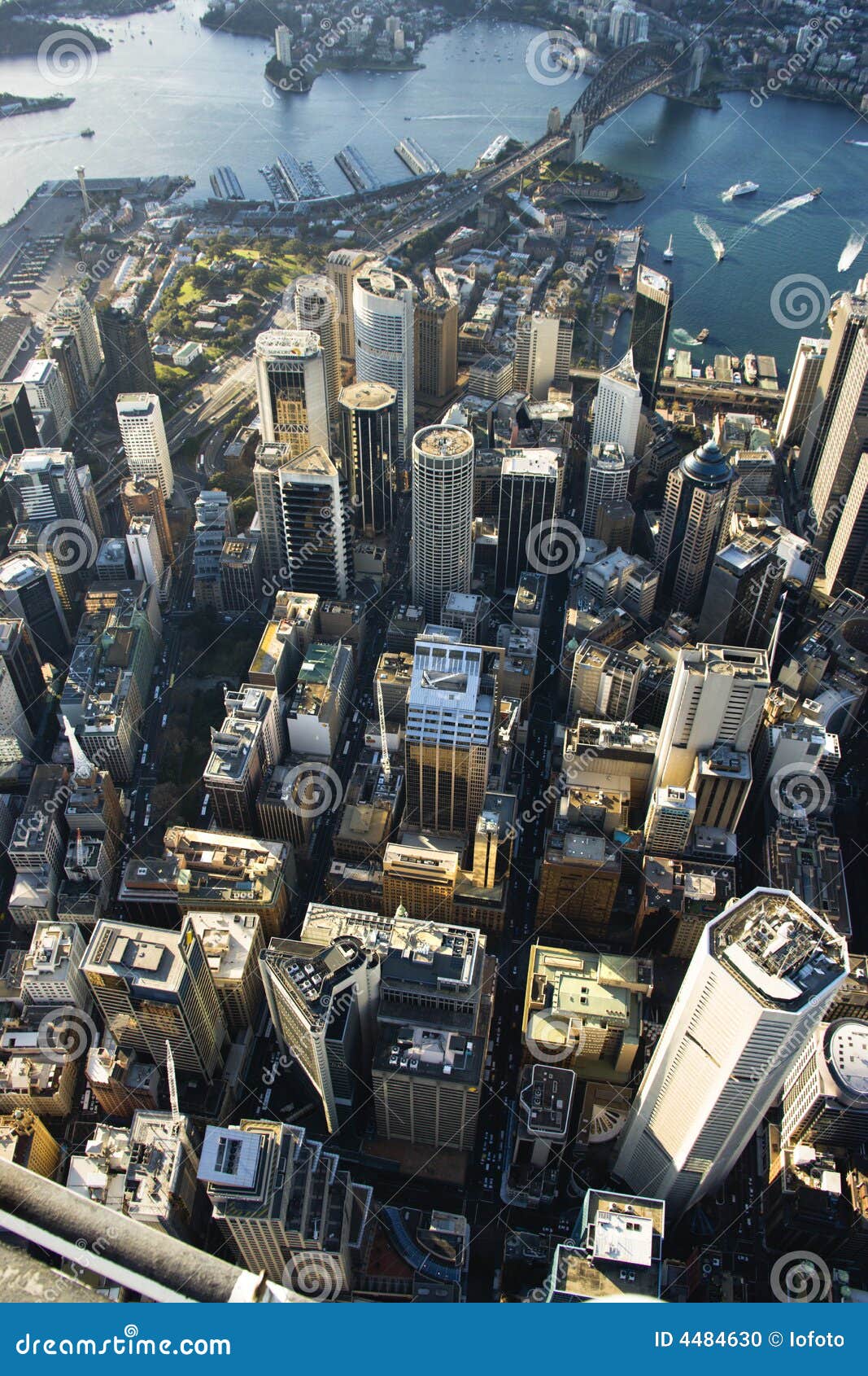 Sydney Australia downtown. stock photo. Image of vertical - 4484630