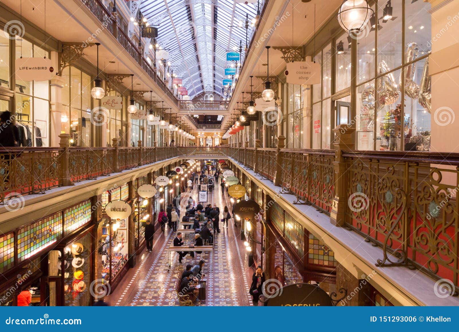 The Historical Victorian Strand Shopping Arcade, Sydney, Australia ... The Historical Victorian Strand Shopping Arcade, Sydney, Australia ...
