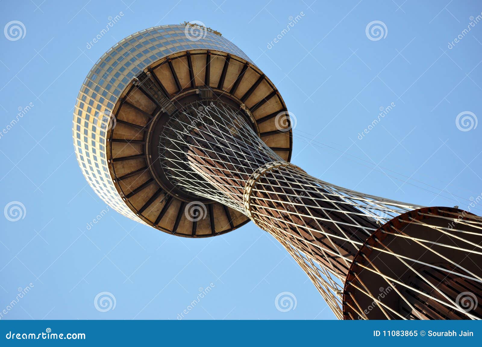 Sydney centrepoint tower stock image. Image of bottom - 11083865