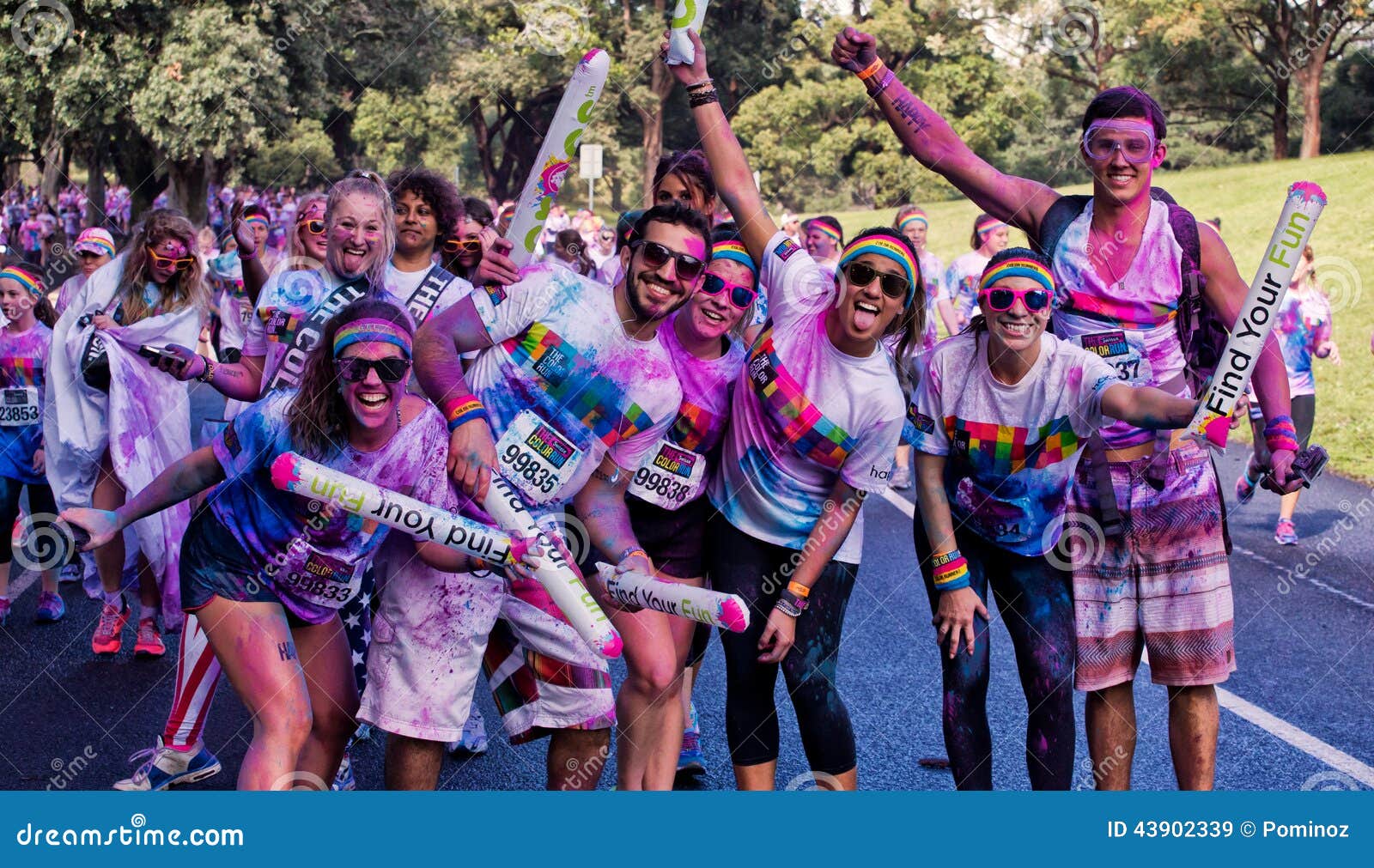 Sydney Color Run immagine stock editoriale. Immagine di adulto - 43902339