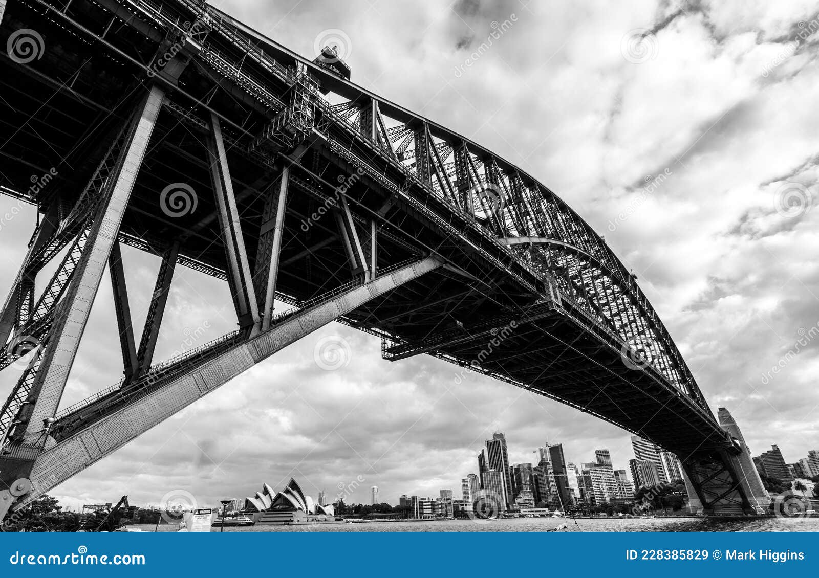 Sydney Harbour Bridge editorial stock image. Image of cityscapes ...