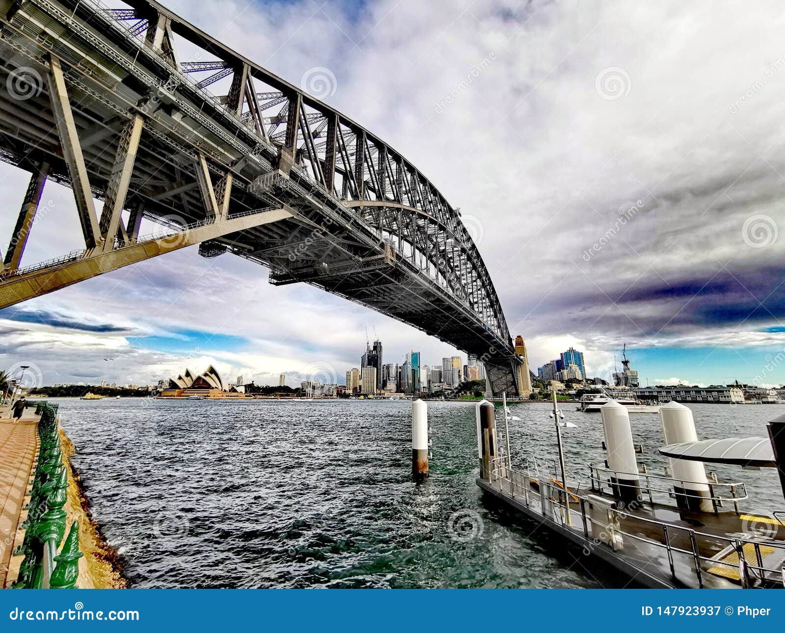Sydney Harbour Bridge and Opera House, Australia Editorial Photography ...