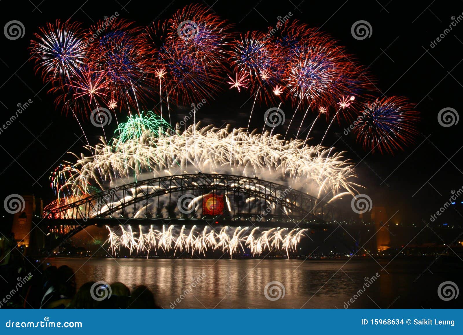 Sydney New year firework stock photo. Image of exciting - 15968634