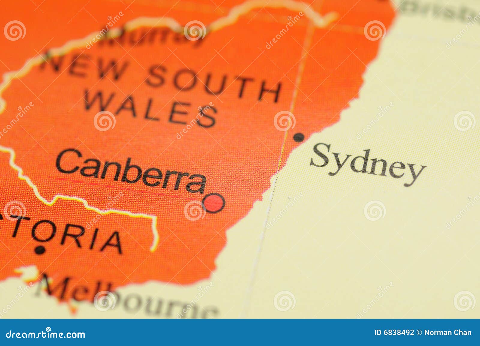 Sydney op kaart stock foto. Image of sydney, plaats, bestemming - 6838492