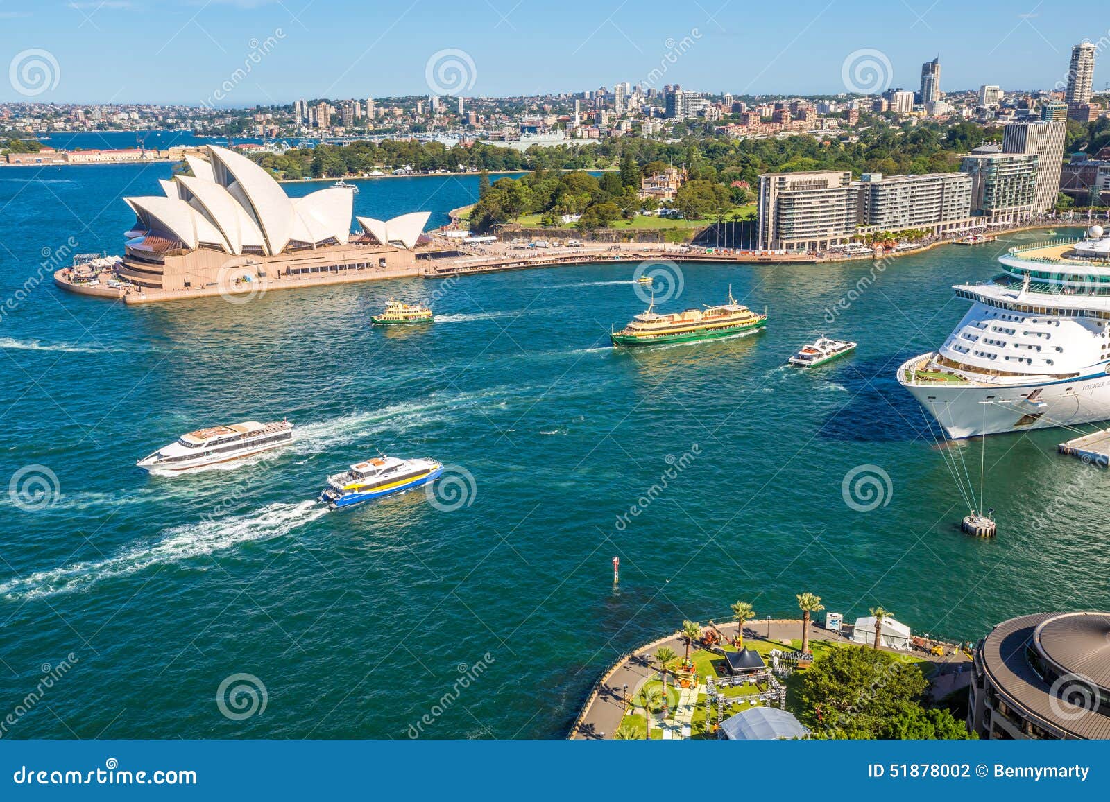 Sydney Opera House Lookout fotografía editorial. Imagen de rascacielos ...