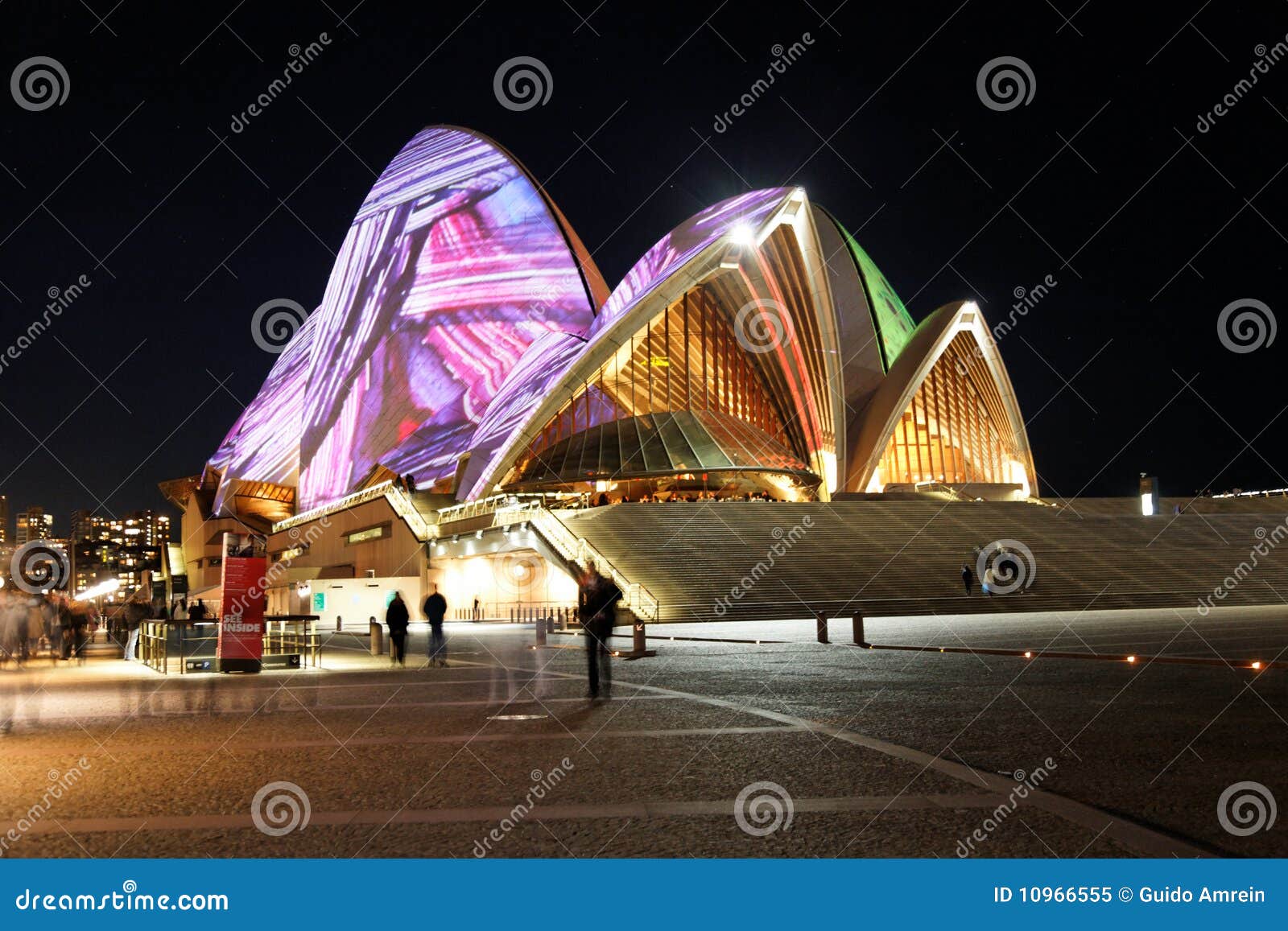 Sydney Opera House by Night Editorial Image - Image of harbor, building ...