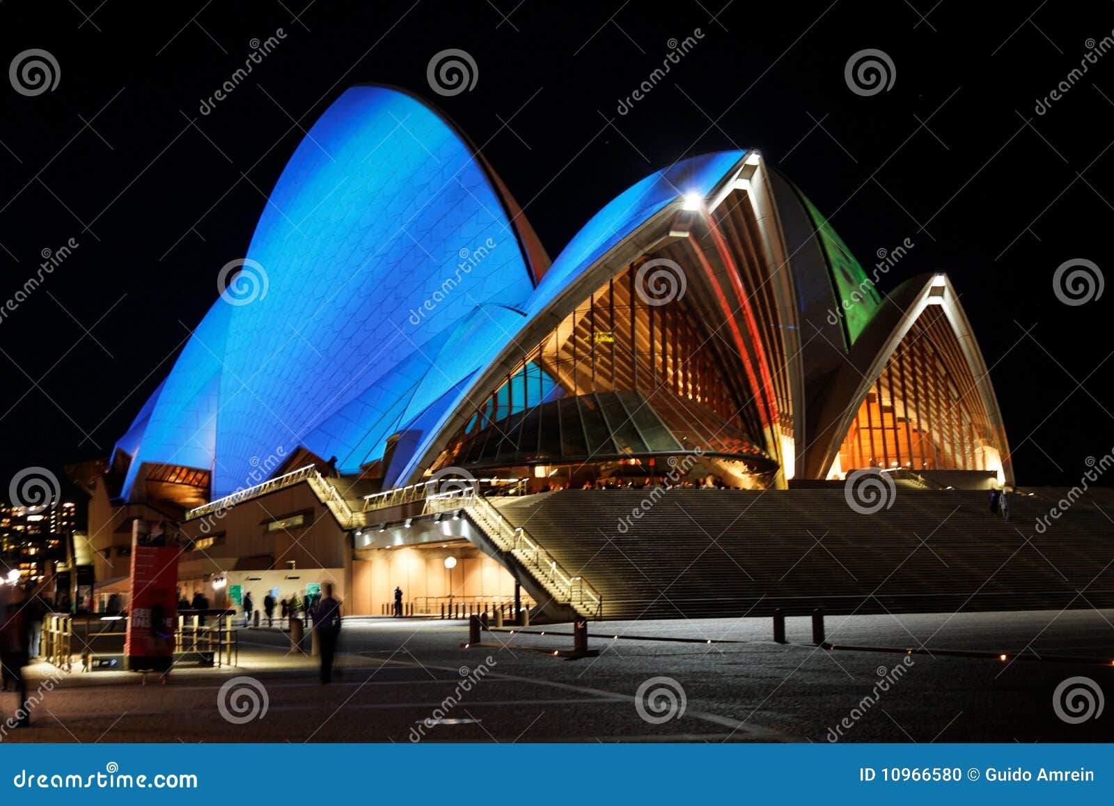 Sydney Opera House by Night Editorial Image - Image of marriot, modern ...