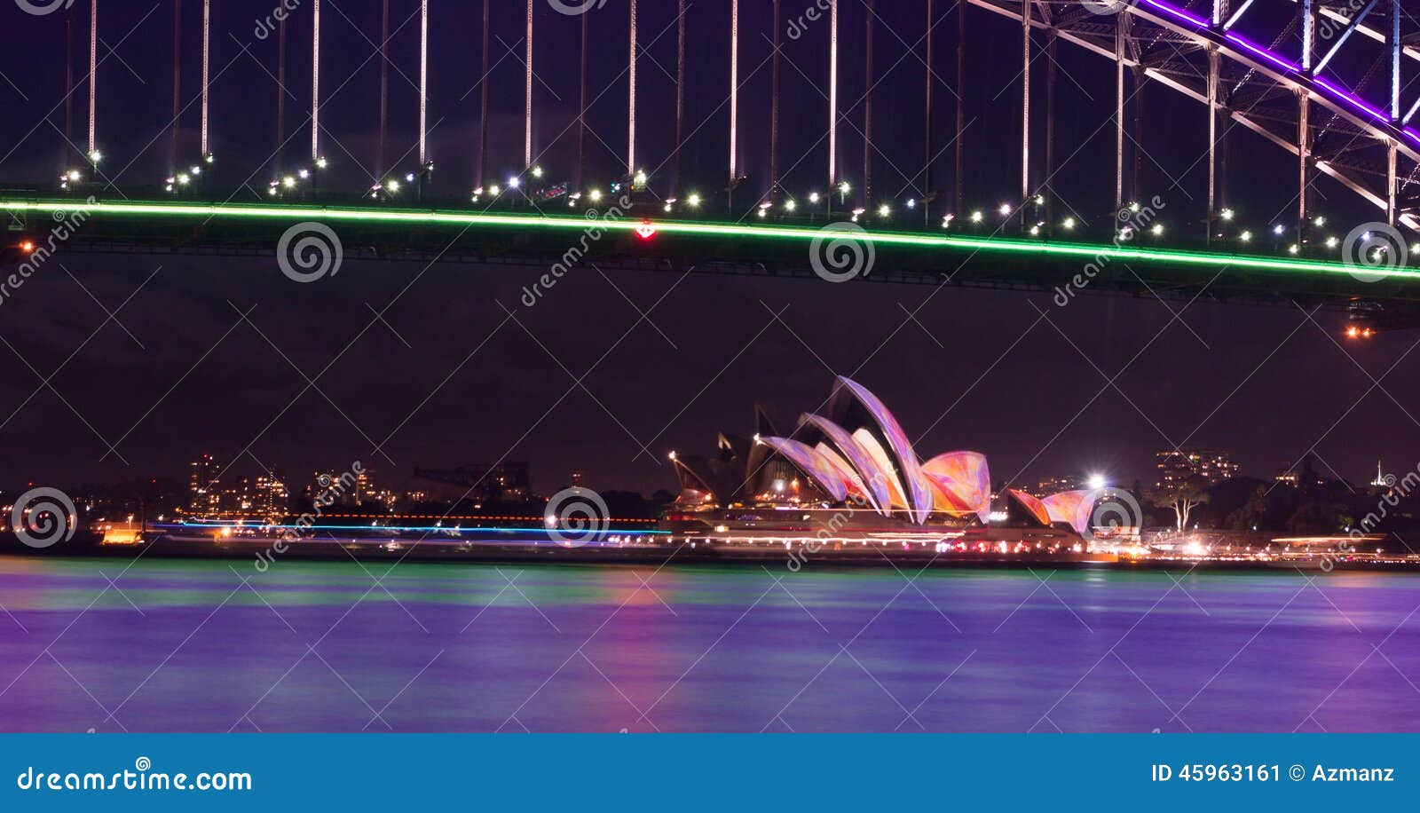 Sydney Opera House at Night Editorial Photo - Image of cityscape ...