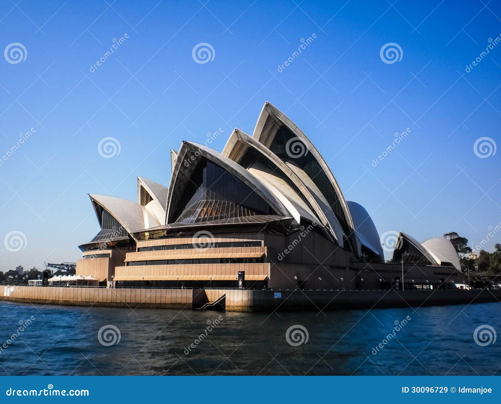 Sydney Opera House with Blue Sky Editorial Stock Image - Image of ...