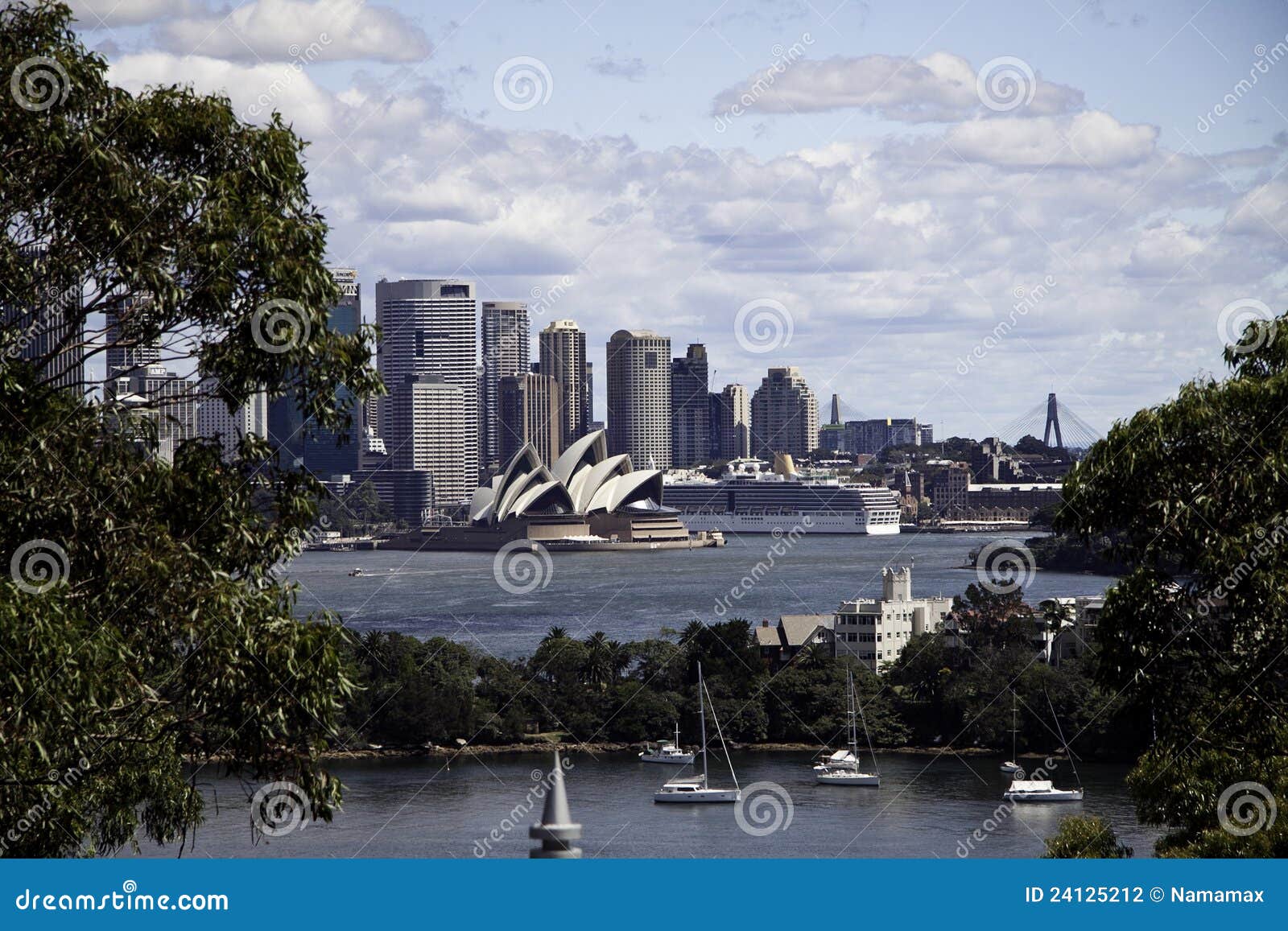 Sydney opera view editorial photography. Image of destination - 24125212