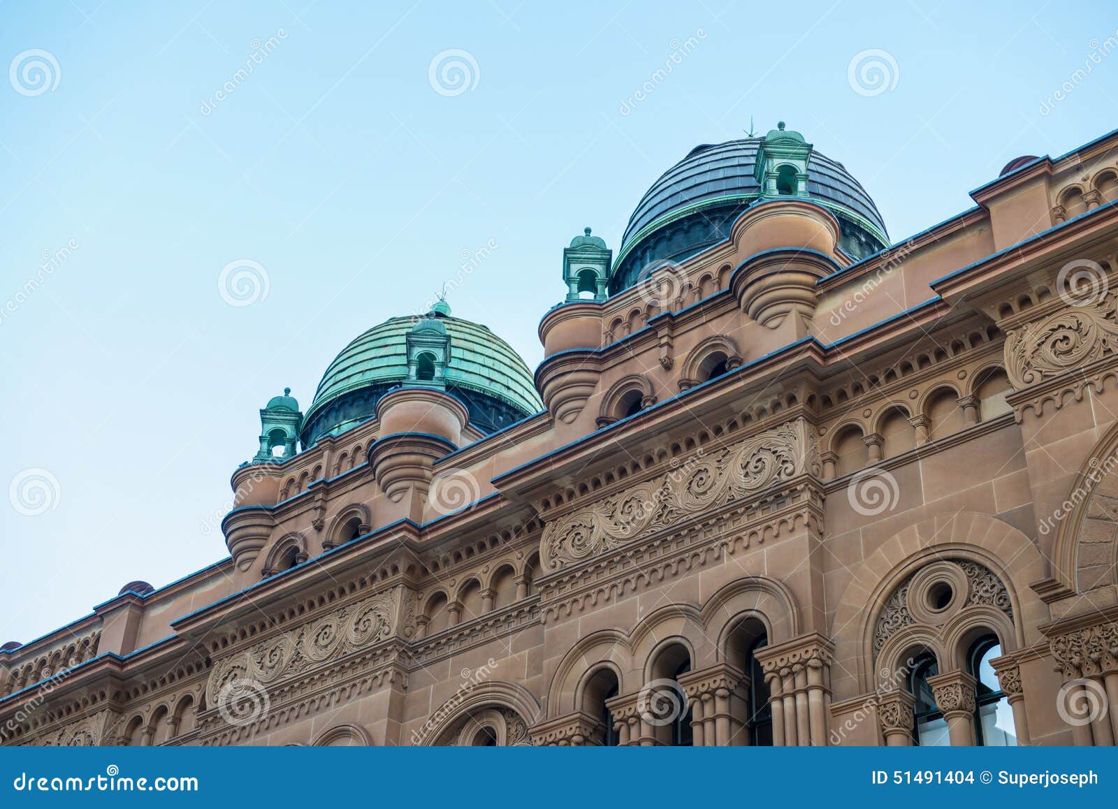 Sydney QVB stock photo. Image of midsection, precinct - 51491404