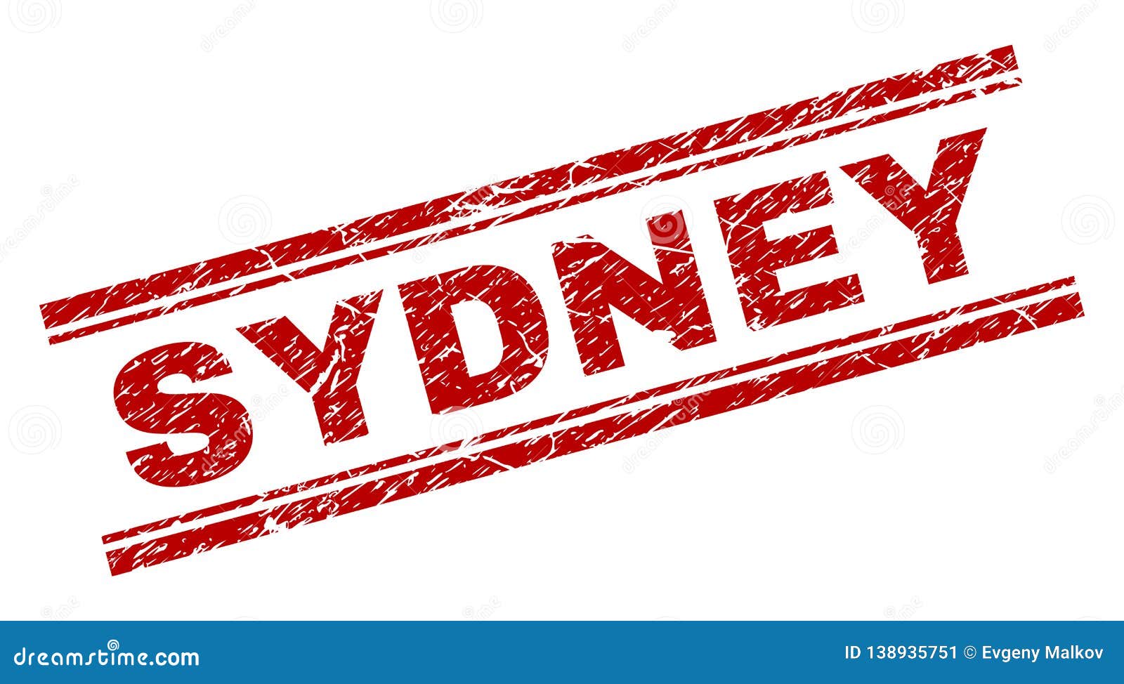 Grunge Textured SYDNEY Stamp Seal Stock Vector - Illustration of ...