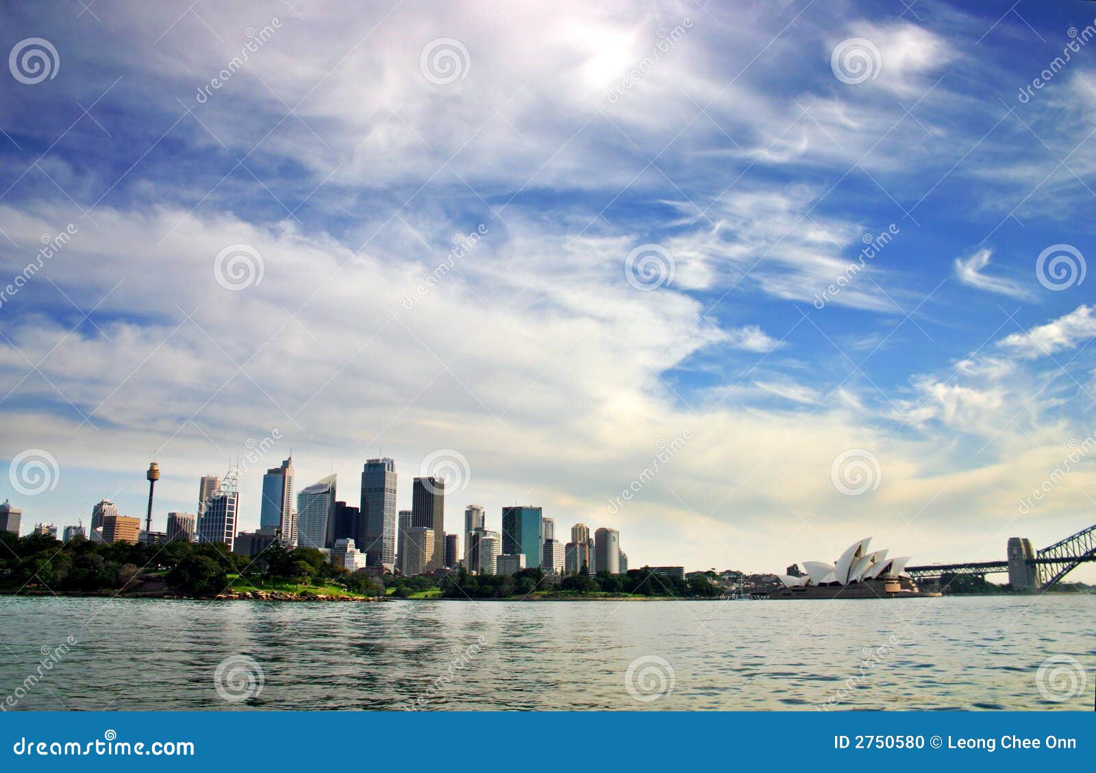 Sydney skyline stock photo. Image of skyscraper, sydney - 2750580