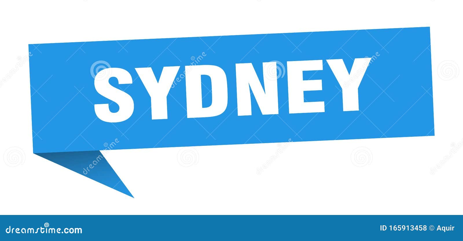 Sydney Sticker. Sydney Signpost Pointer Sign Stock Vector ...